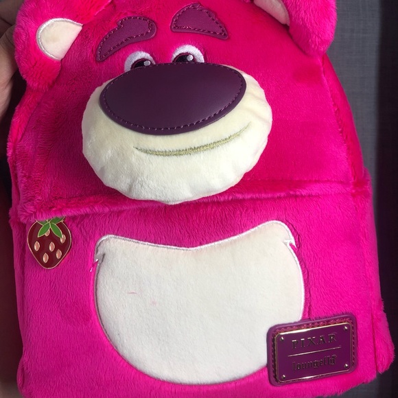Loungefly | Bags | Loungefly Pixar Toy Story Lotso Cosplay Sherpa Mini ...